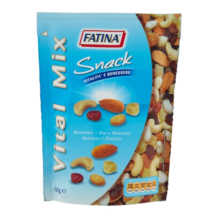 Fatina Vital Mix Snack Vitalità e Benessere gr.150 - SaveTheFoods